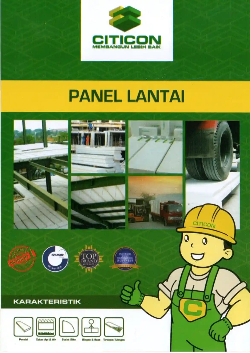 Brosur Panel Lantai Citicon – CITICONJOGJAKARTA
